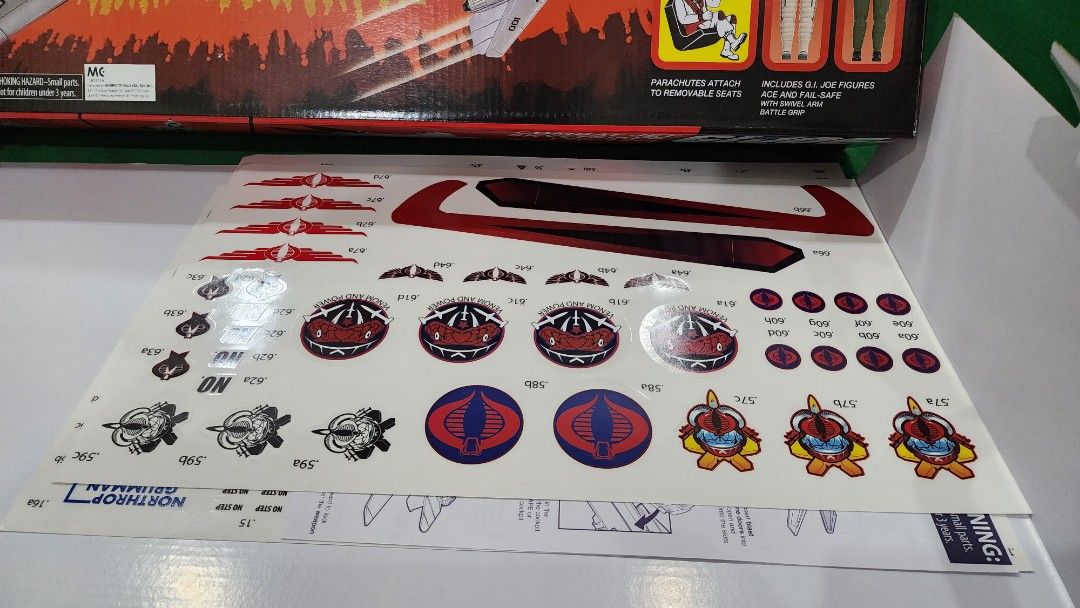 Hasbro Haslab G.I.Joe Combat Jet Skystriker (XP-14F), Hobbies & Toys ...