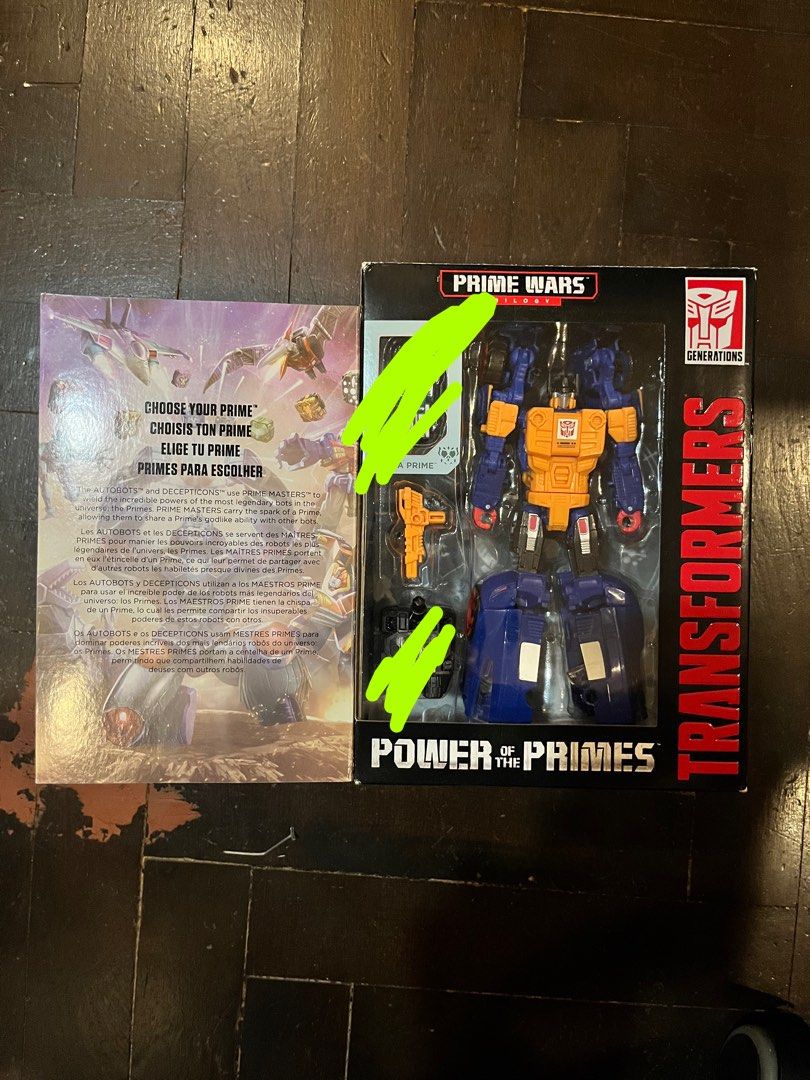 Hasbro Transformers Punch - Counterpunch (Power of the Primes) Missing ...