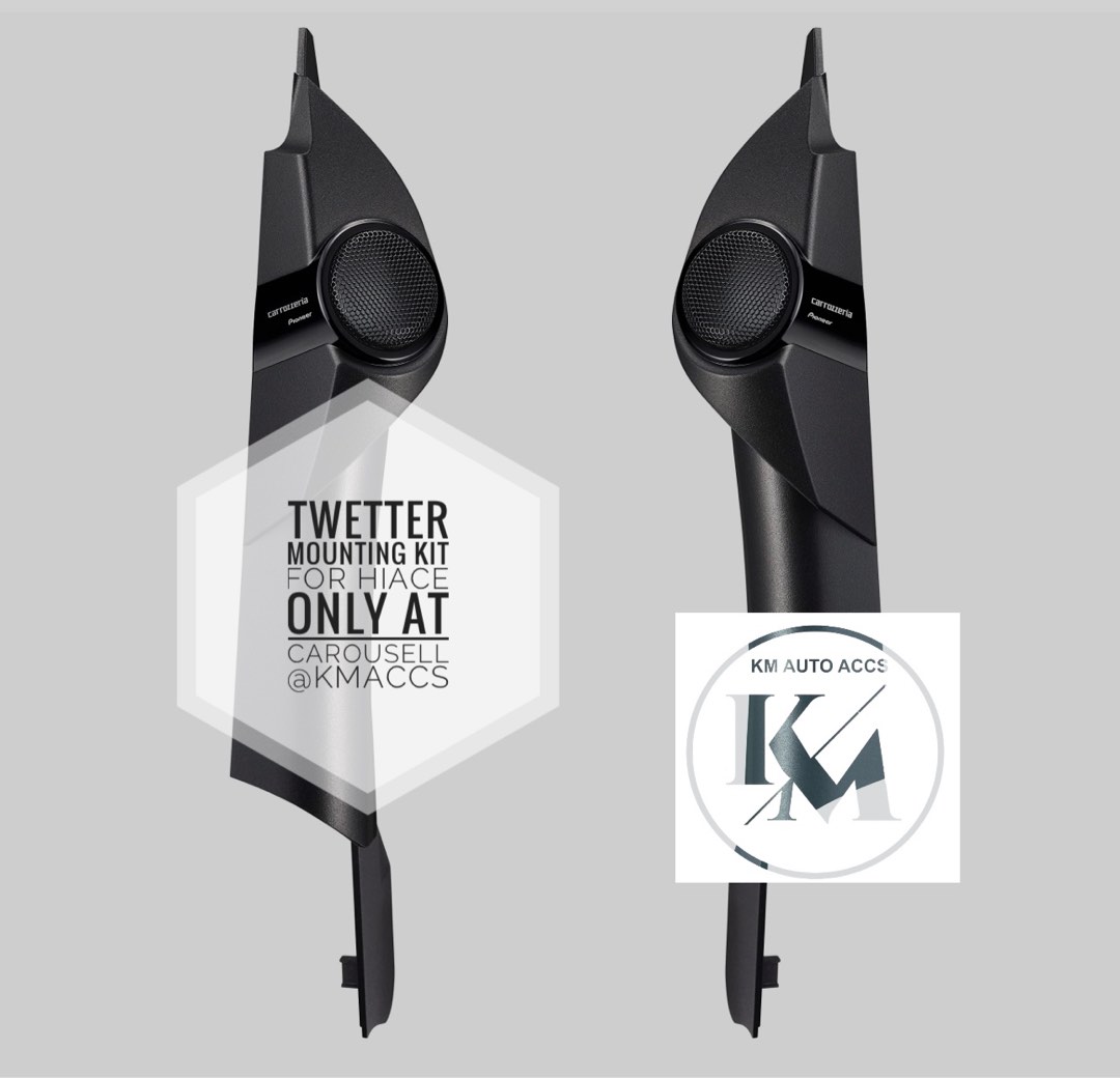Hiace Tweeter Mounting kit / Hiace Accessories, Car Accessories ...