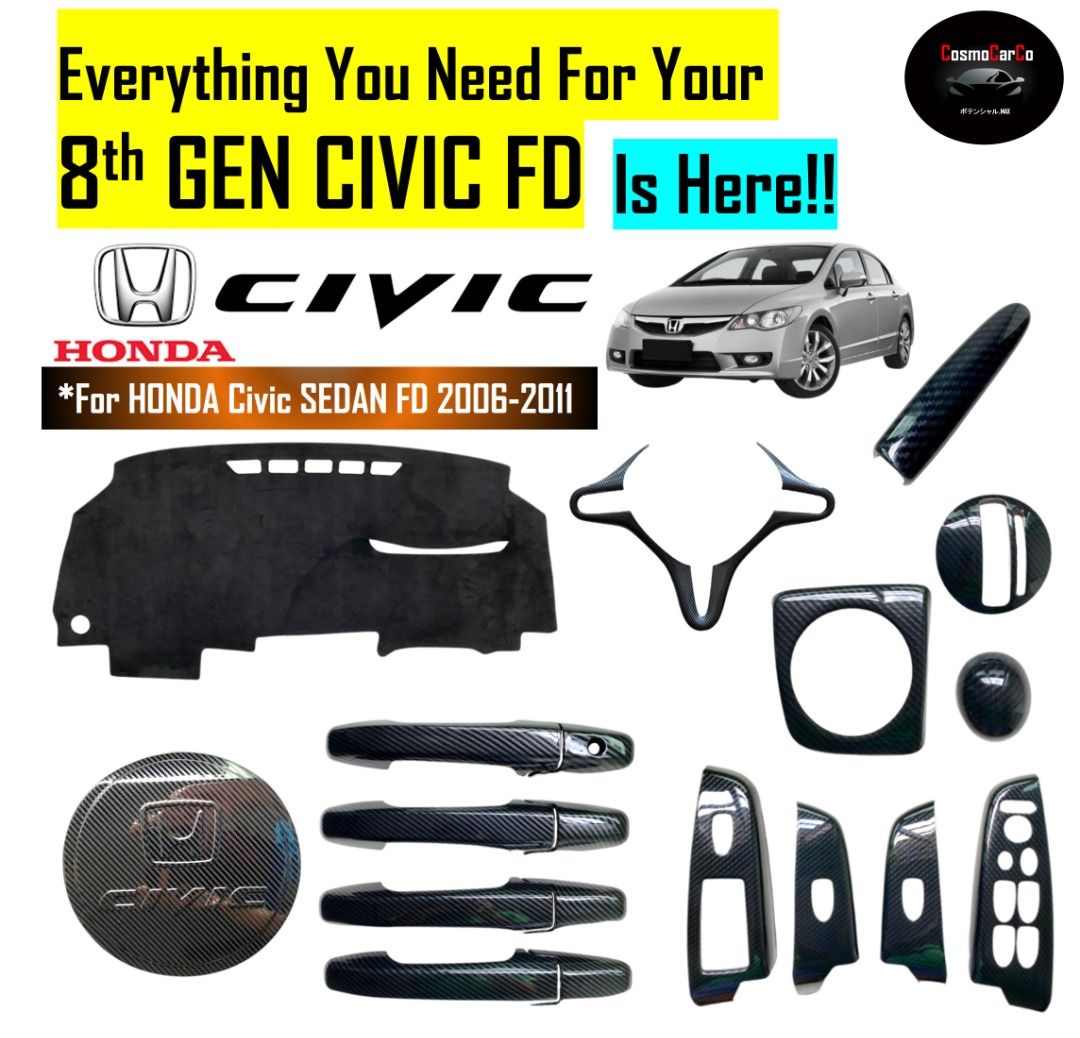 Civic fd accessories store