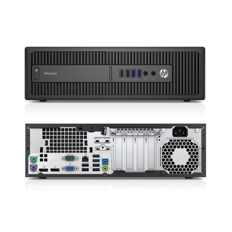 HP EliteDesk 800 G2, Intel Core i5 Gen6 Small-Form-Factor Business ...