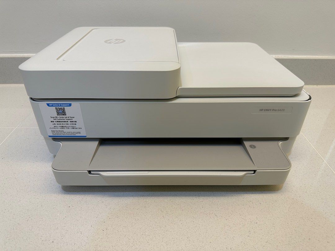 HP Envy Pro 6420 Printer and Scanner, Computers & Tech, Printers ...