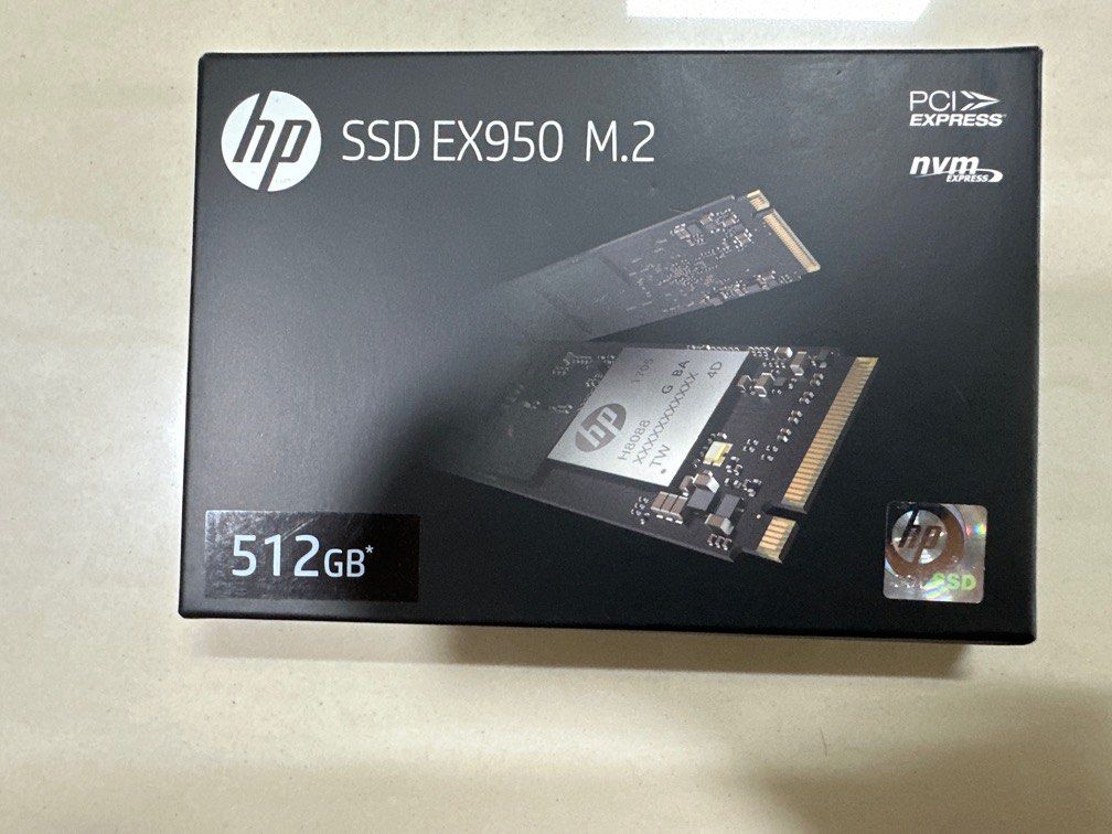 HP EX950 512 GB M.2 NVMe SSD, Computers & Tech, Parts & Accessories ...