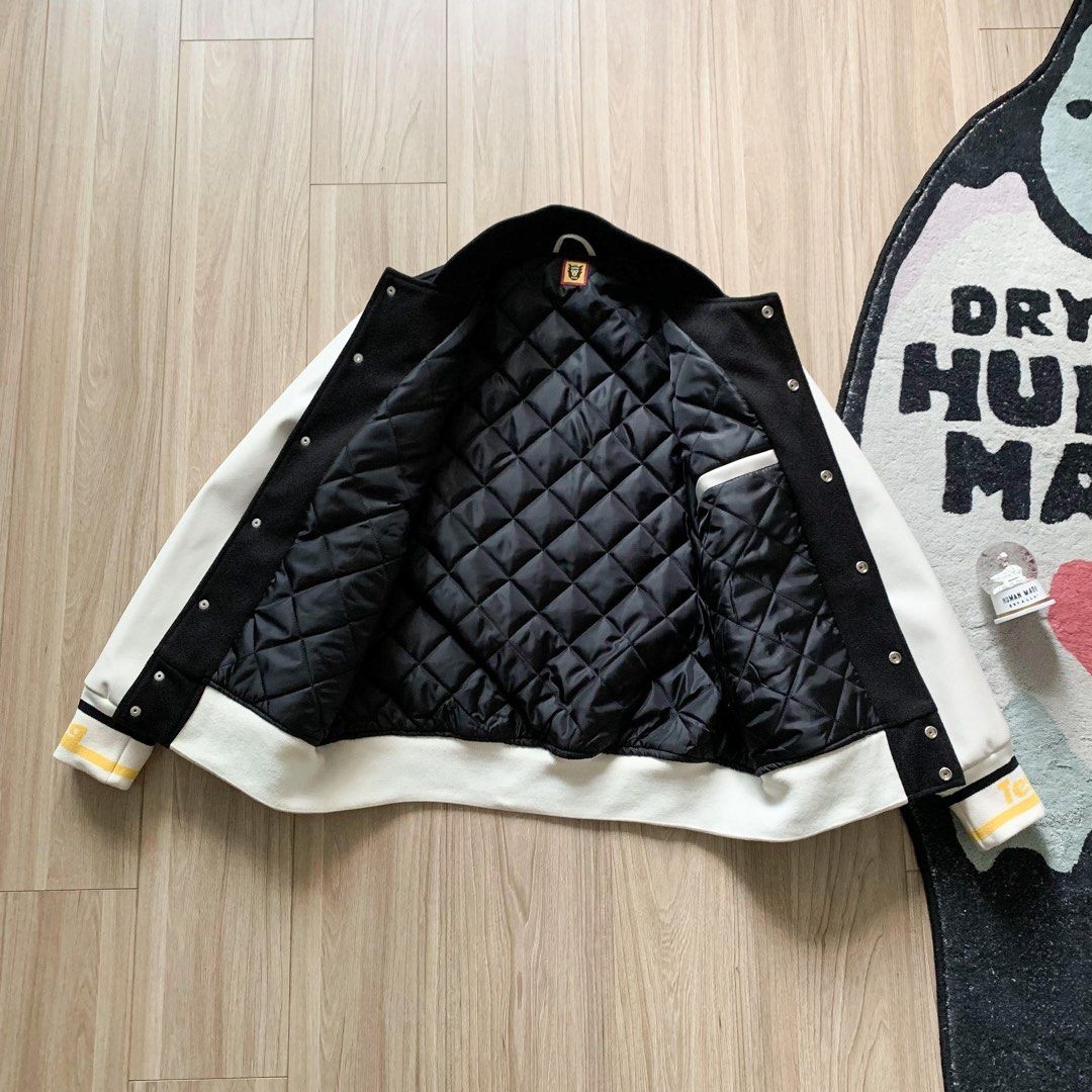 human made x asap rocky varsity jacket, Men's Fashion, Coats, Jackets ...