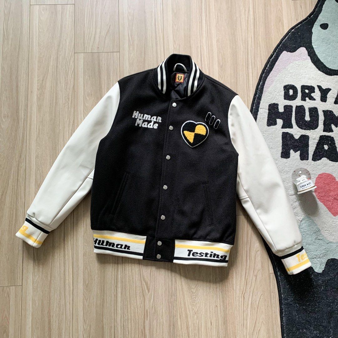 human made x asap rocky varsity jacket, Men's Fashion, Coats, Jackets ...