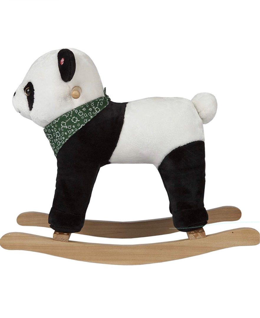 IC: Wooden Rocking Panda / rocker, Babies & Kids, Infant Playtime on ...