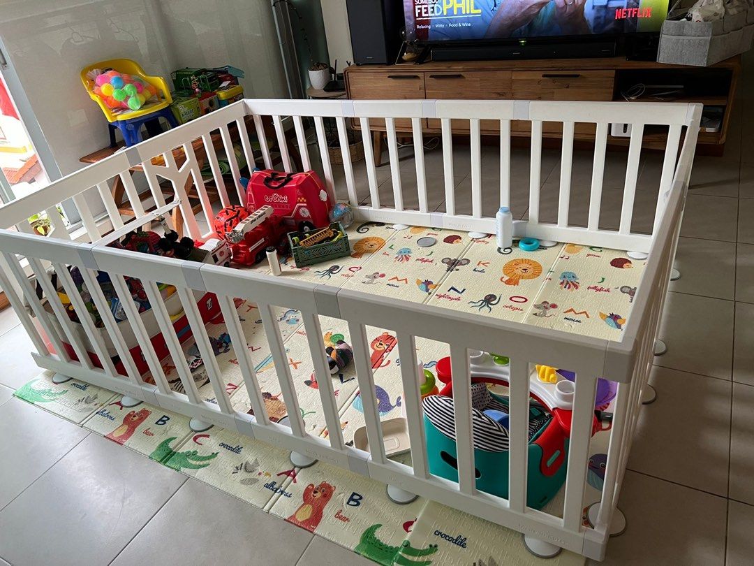 IFAM Playpen (Made In Korea), Babies & Kids, Baby Nursery & Kids ...