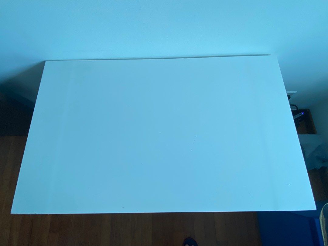 IKEA computer/ study table with wheels. LAGKAPTEN / KRILLE, Furniture ...