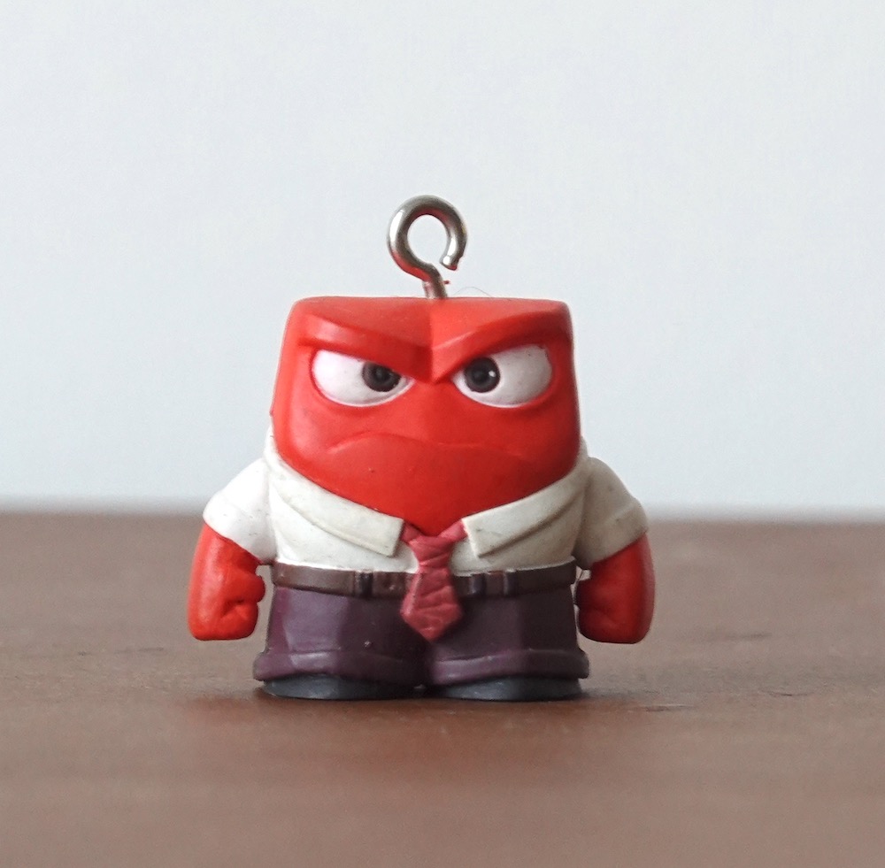 Inside Out Figure Miniature Anger, Hobbies & Toys, Collectibles ...