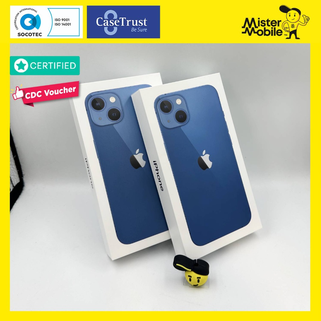 iPhone 13 128 128GB New Local Set, Mobile Phones & Gadgets, Mobile ...