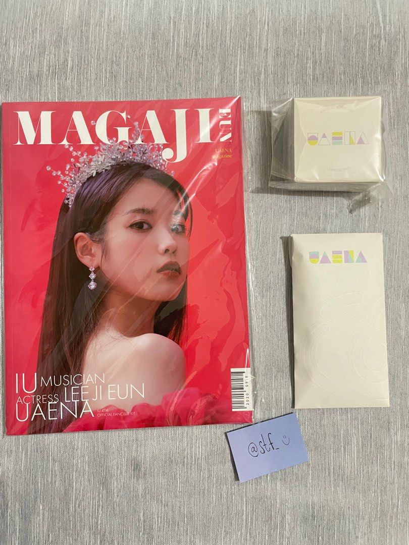 IU Uaena 4th Generation Fanclub Kit, Hobbies & Toys, Memorabilia & Collectibles, K-Wave on Carousell