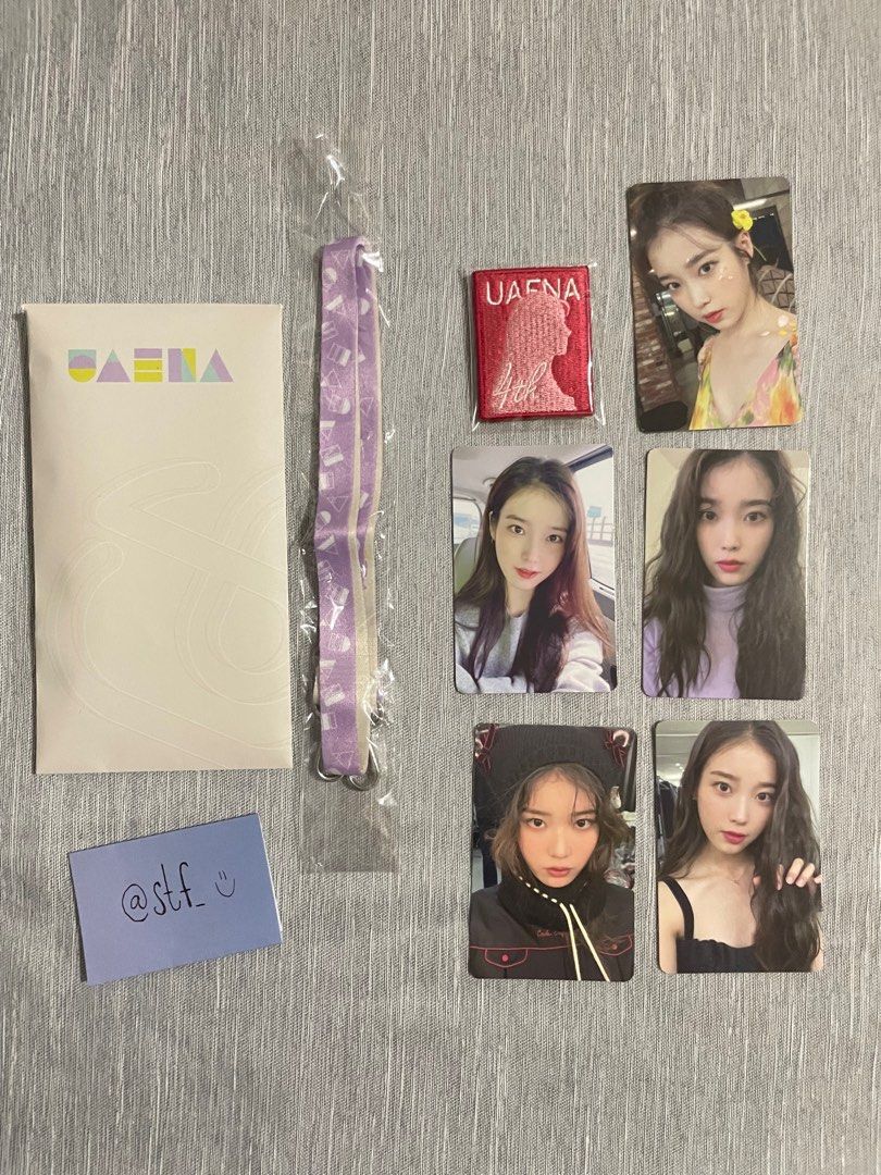 IU Uaena 4th Generation Fanclub Kit, Hobbies & Toys, Memorabilia ...
