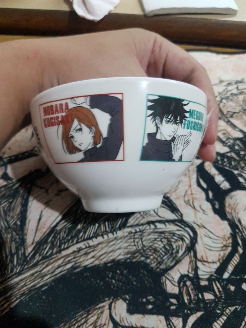Jujutsu kaisen anime bowl, Hobbies & Toys, Memorabilia & Collectibles ...