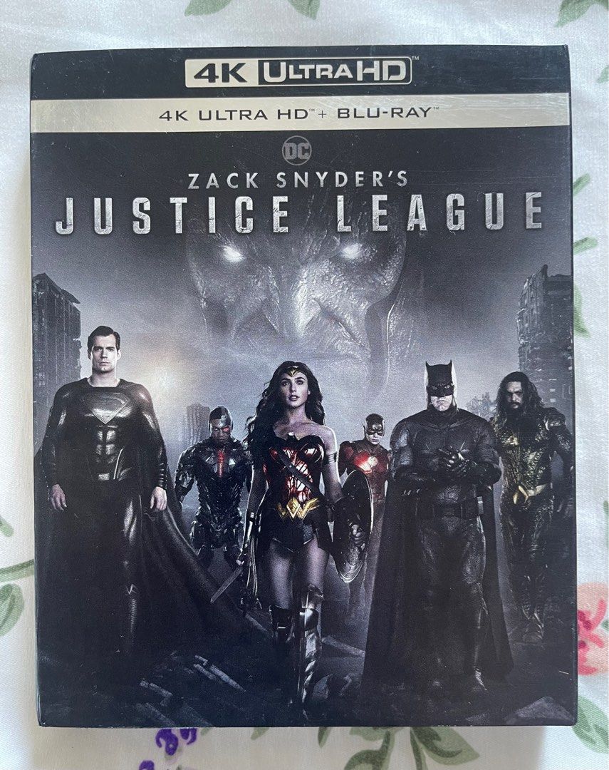 Justice League Snyder Cut 4k bluray, TV & Home Appliances, TV ...