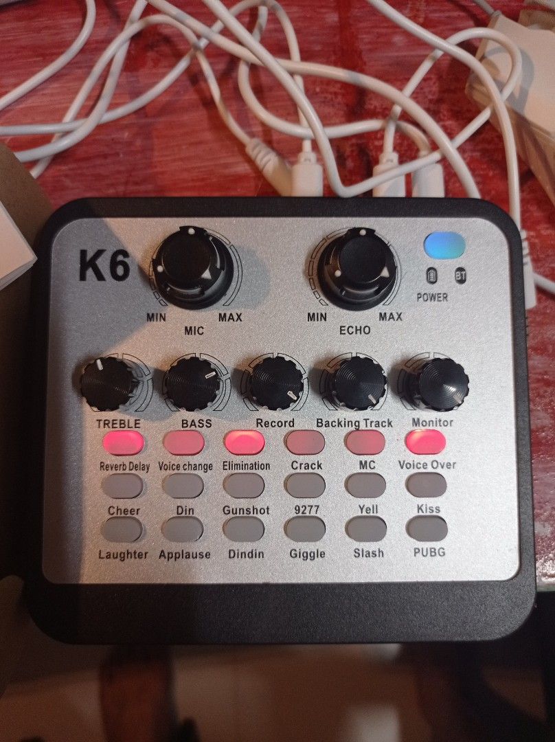 K6 SOUND CARD, Audio, Portable Music Players on Carousell