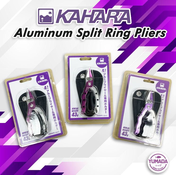 Kahara Original JDM Aluminum Split Ring Pliers | Japan Fishing Pliers | Yumada Fishing, Sports ...