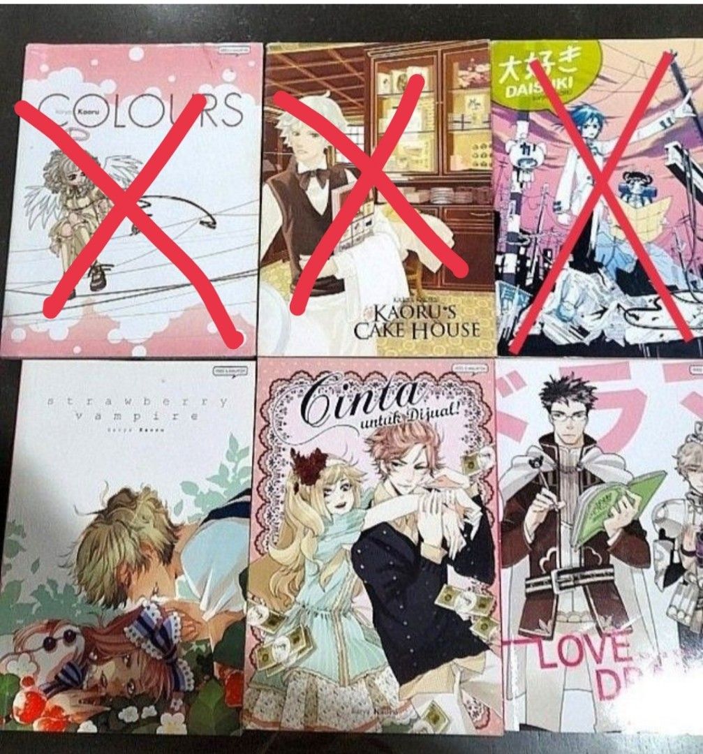 Kaoru Gempakstarz Comics Standalone Collection, Hobbies & Toys, Books ...