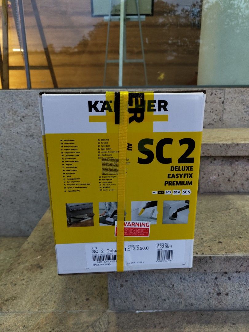 Karcher SC2 Deluxe EasyFix Premium Steam Cleaner, TV & Home Appliances ...