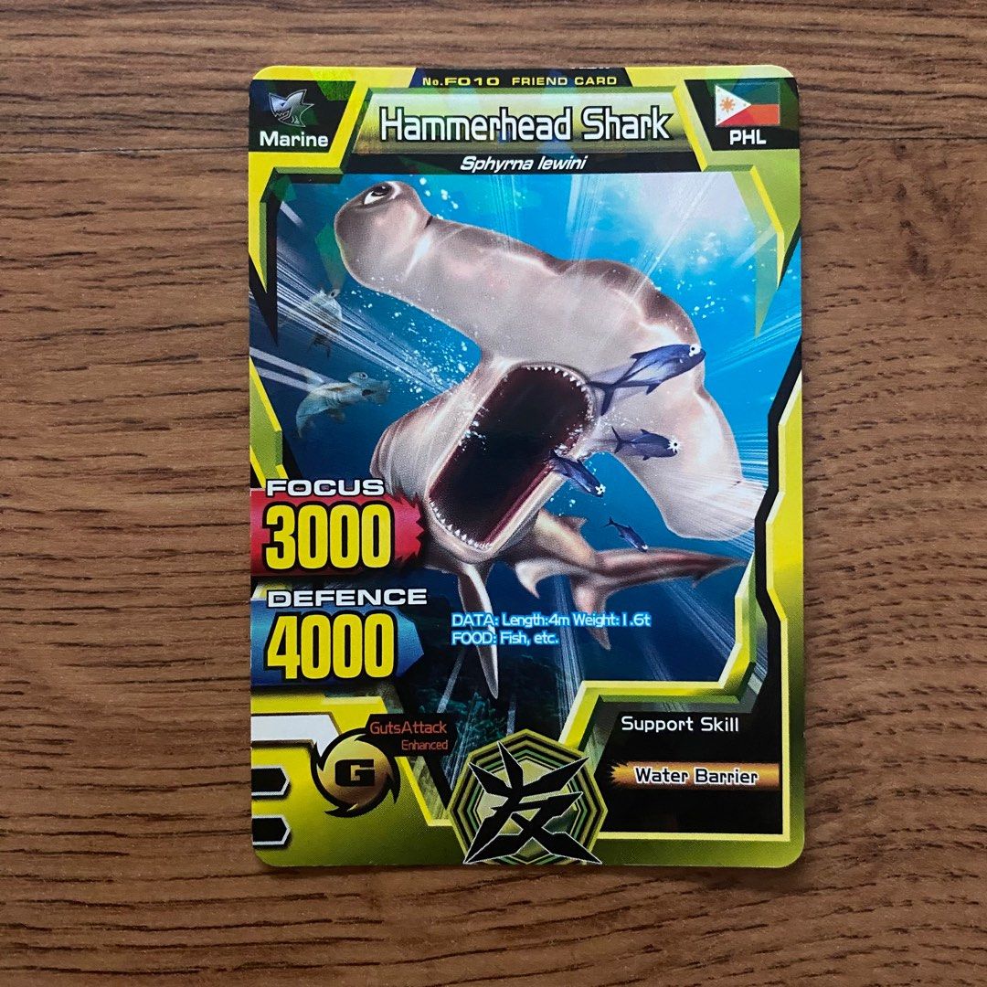 Kartu Animal Kaiser Friend M2 Hammerhead Triceratops Scorpion Urchin ...