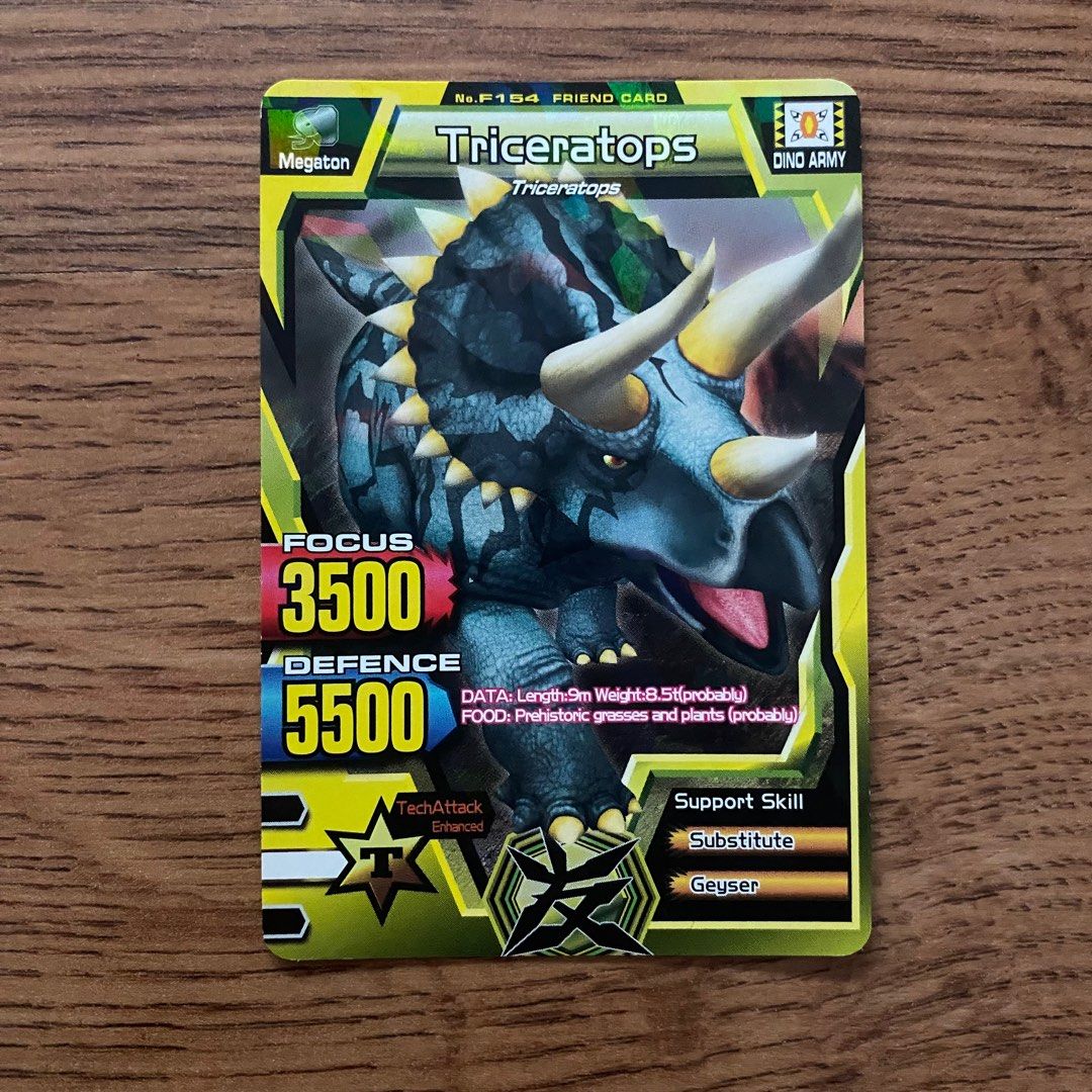 Kartu Animal Kaiser Friend M2 Hammerhead Triceratops Scorpion Urchin ...