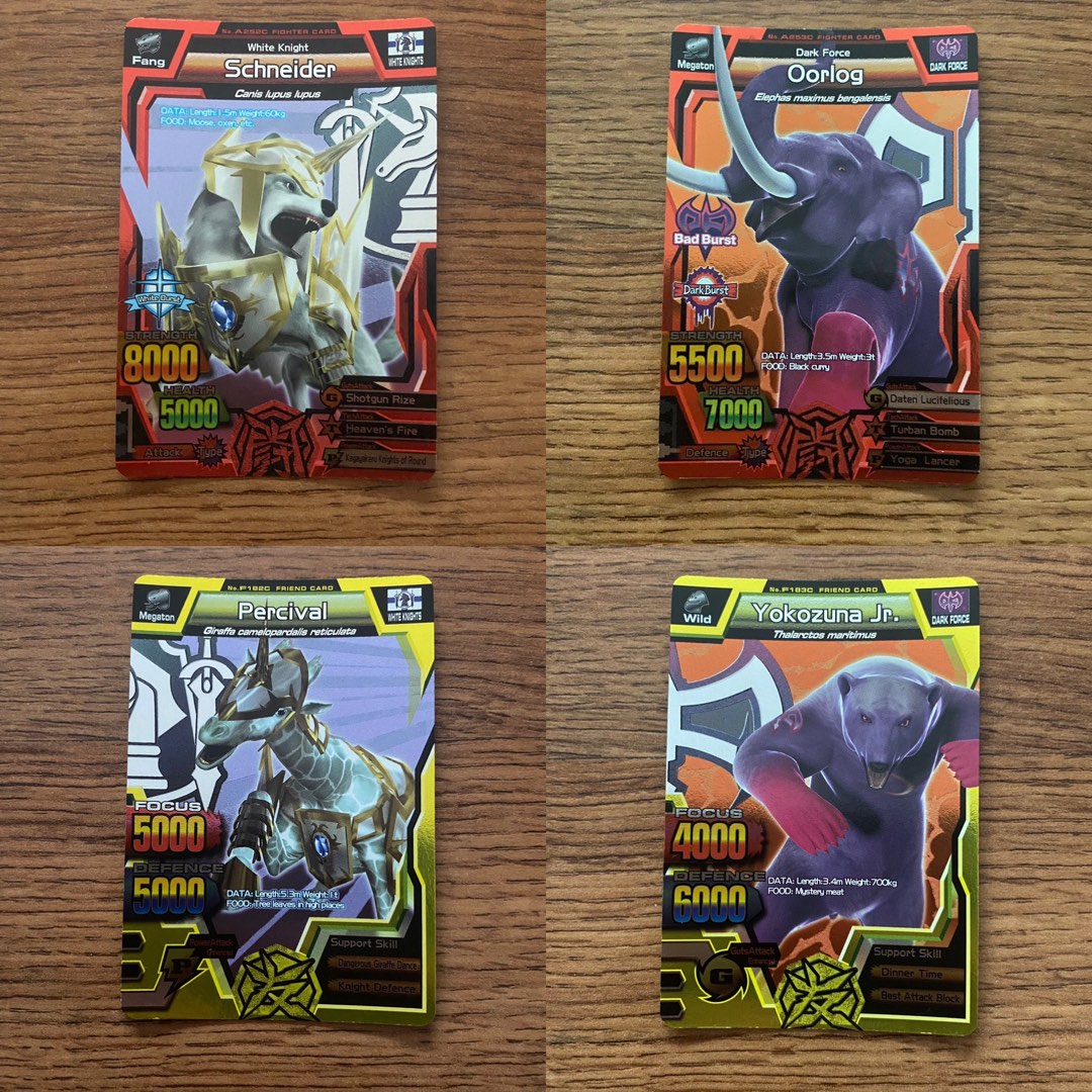 Kartu Animal Kaiser Special Rare Schneider Oorlog Percival Yokozuna Jr ...