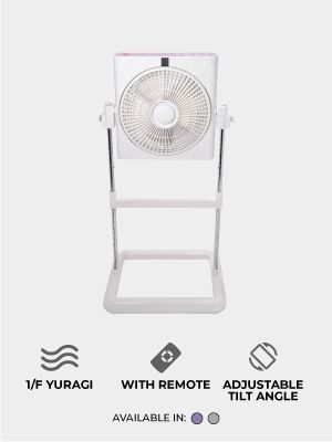 KDK Box Fan 30cm w/Remote Control and Stand SC30H, Furniture & Home ...