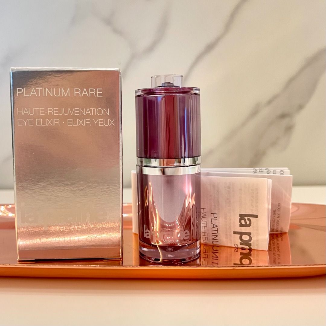 La prairie PLATINUM RARE HAUTE REJUVENATION EYE ELIXIR SERUM 3ml 稀世鉑金眼部 ...