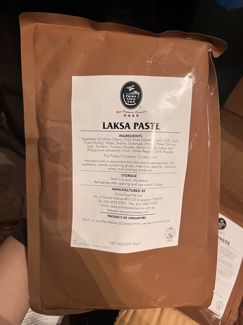 Laksa Paste, Food & Drinks, Packaged & Instant Food on Carousell