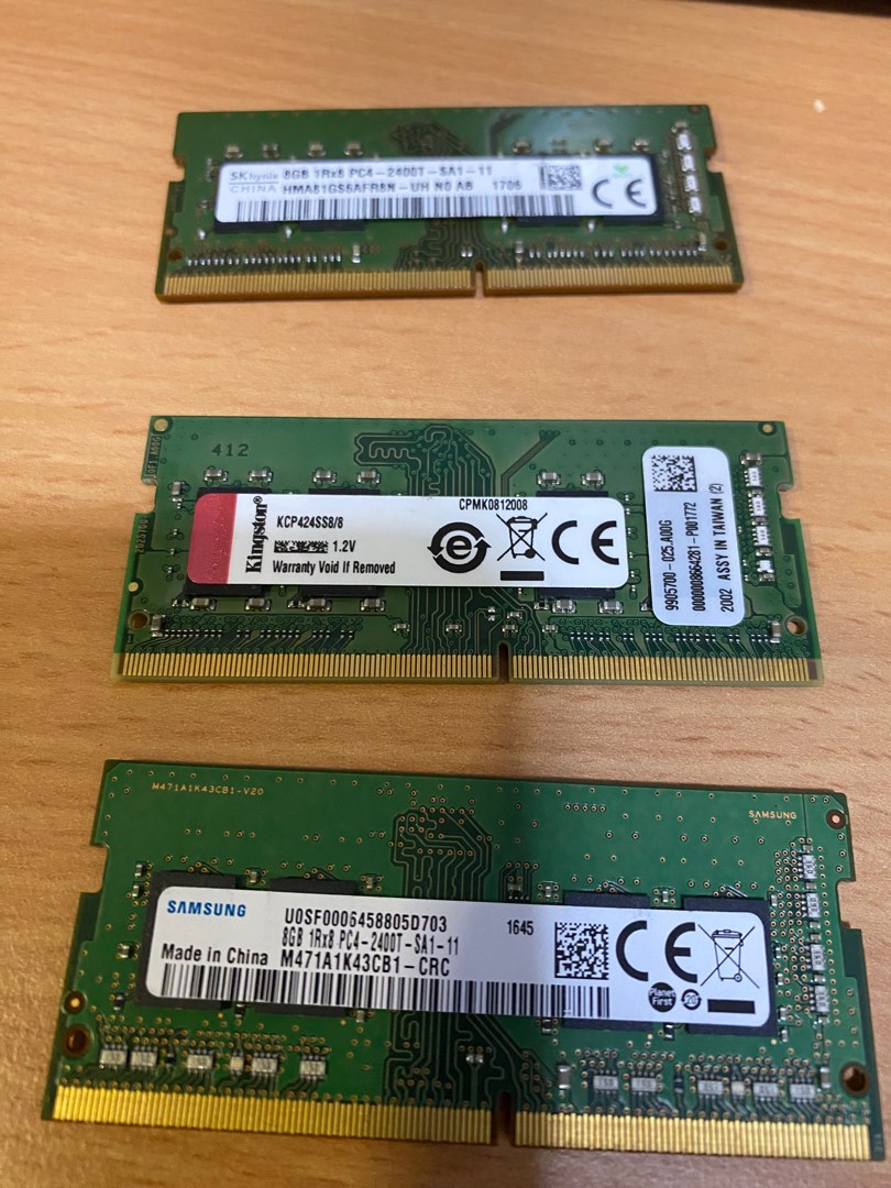 Laptop DDR4 8GB ram, Computers & Tech, Parts & Accessories, Computer ...