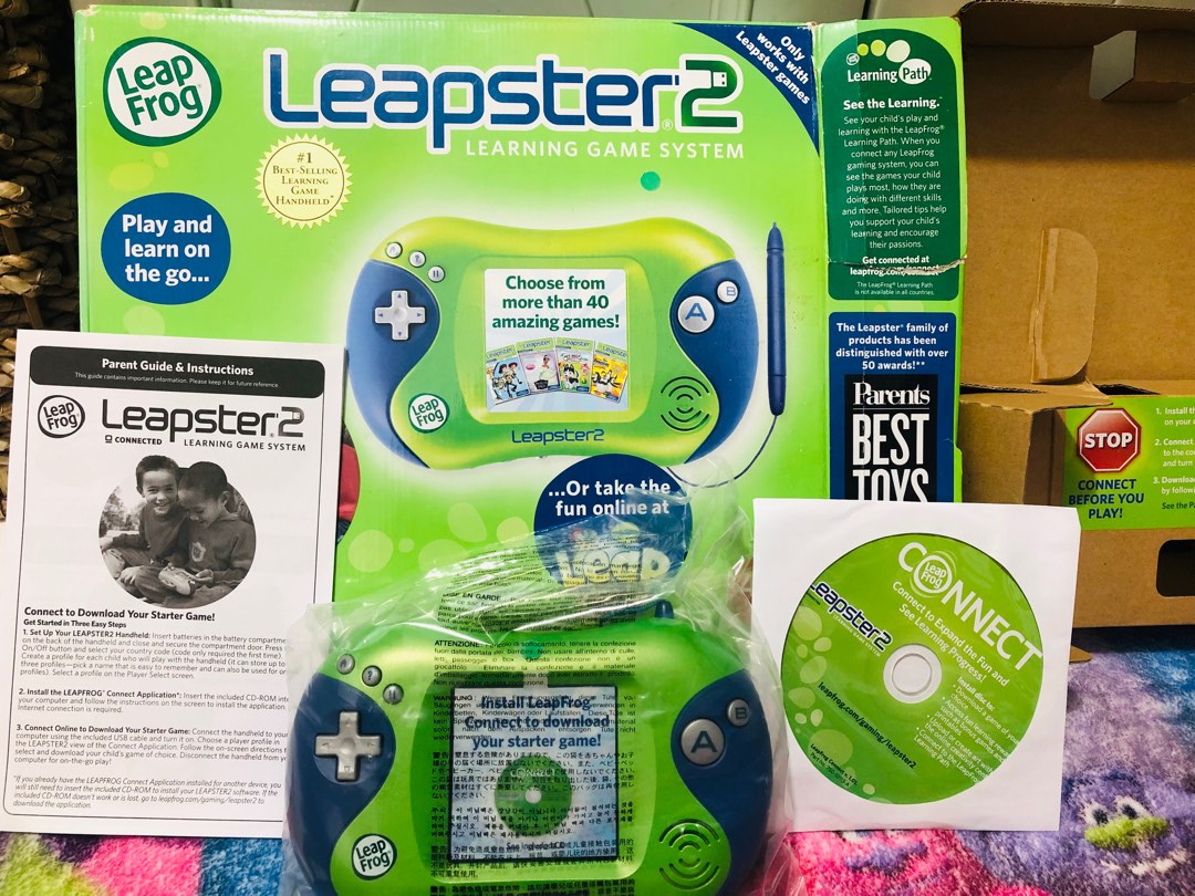 Leapfrog Leapster 2, Hobbies & Toys, Toys & Games on Carousell