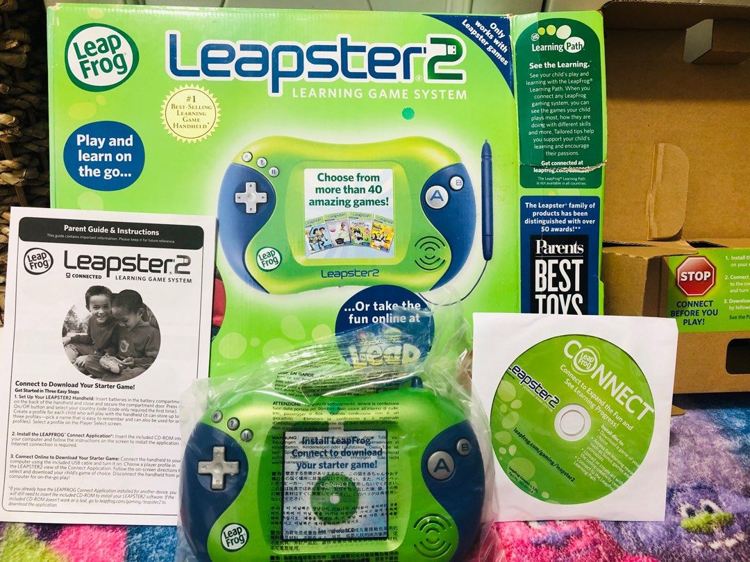Leapfrog Leapster 2, Hobbies & Toys, Toys & Games on Carousell