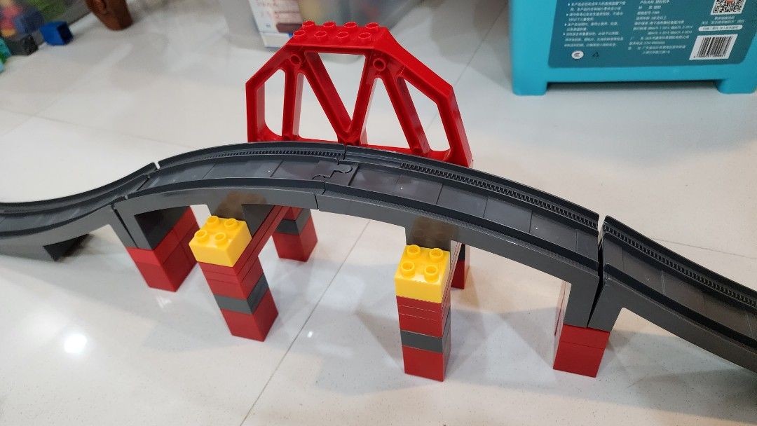 Lego Duplo: Train, bridge, track & Mickey mouse!, Hobbies & Toys, Toys ...