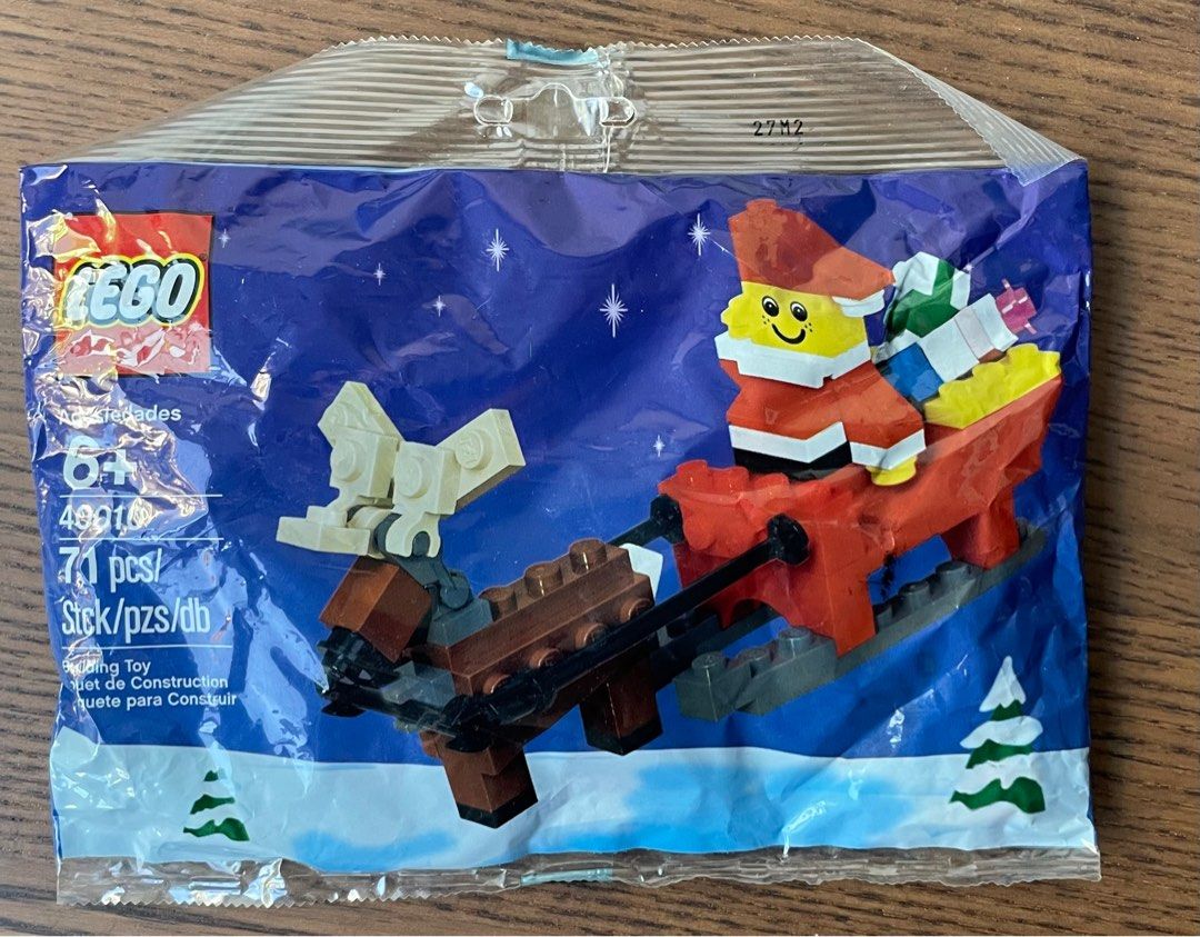 Lego Father Christmas with Sledge Building Set, Hobbies & Toys, Toys ...
