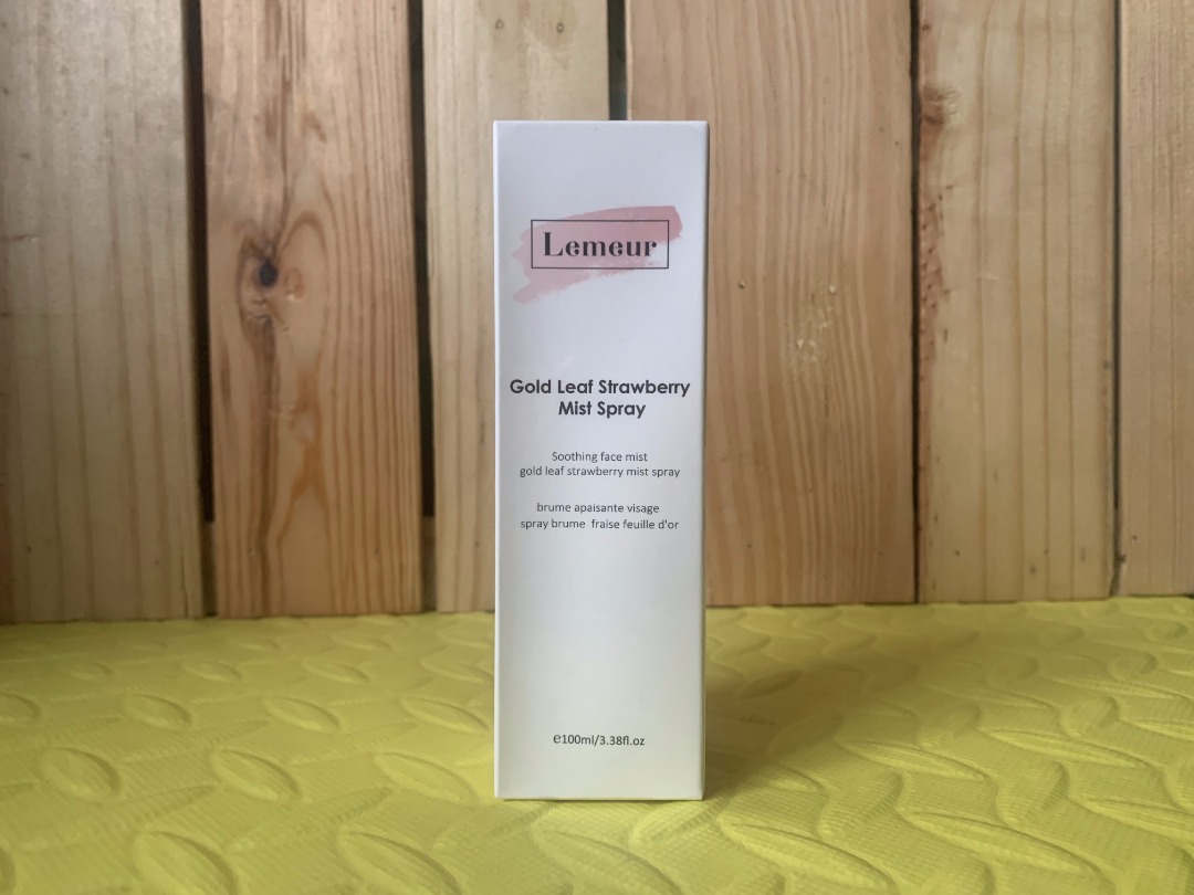 Lemeur | Gold Leaf Strawberry Mist Spray, Beauty & Personal Care, Face ...
