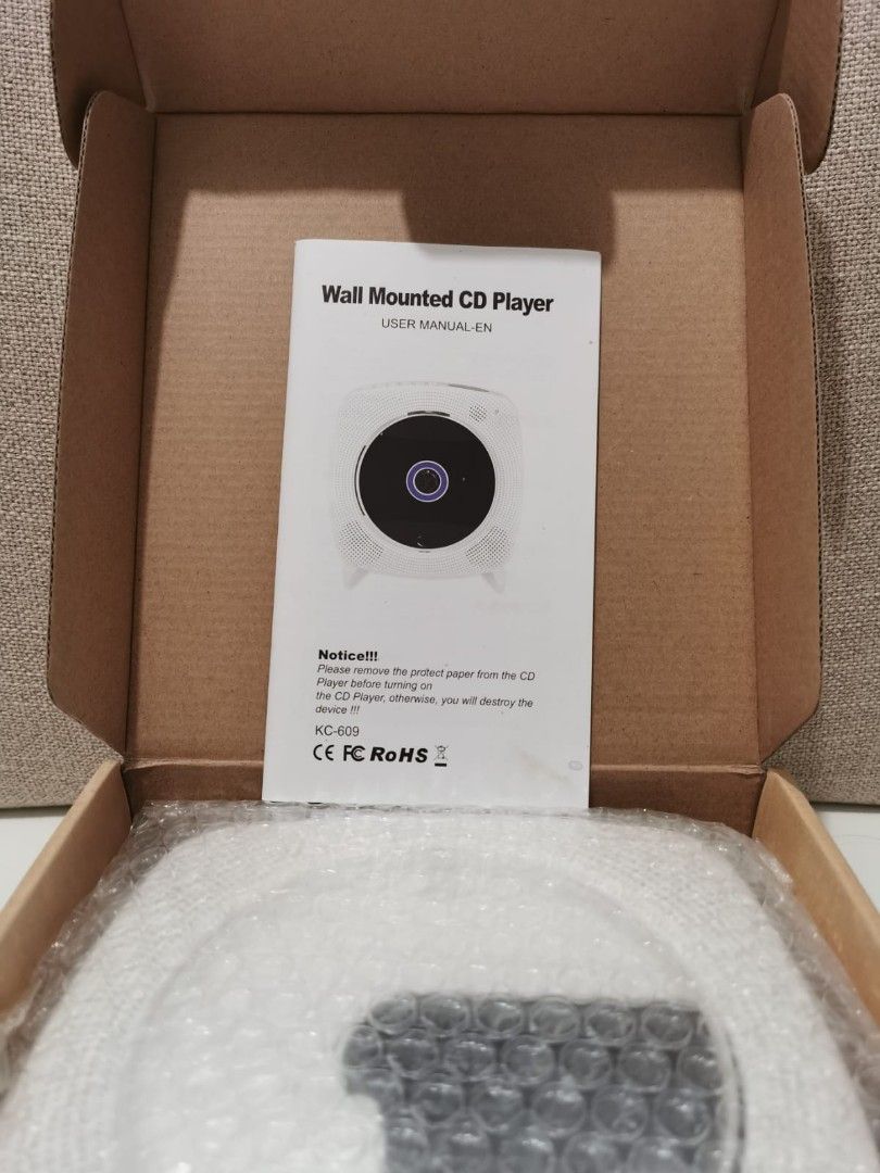 LeTao City Wall Mount Cd Player, TV & Home Appliances, TV & Entertainment, Blu-Ray & Media ...