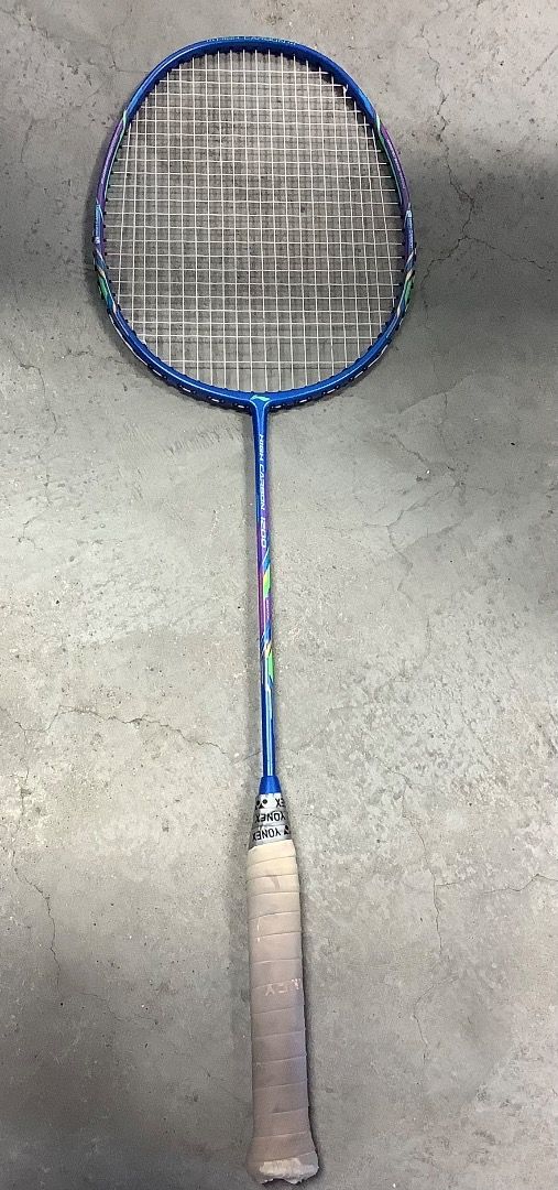 LiNing badminton racket (will replace grip for buyer), Sports Equipment ...