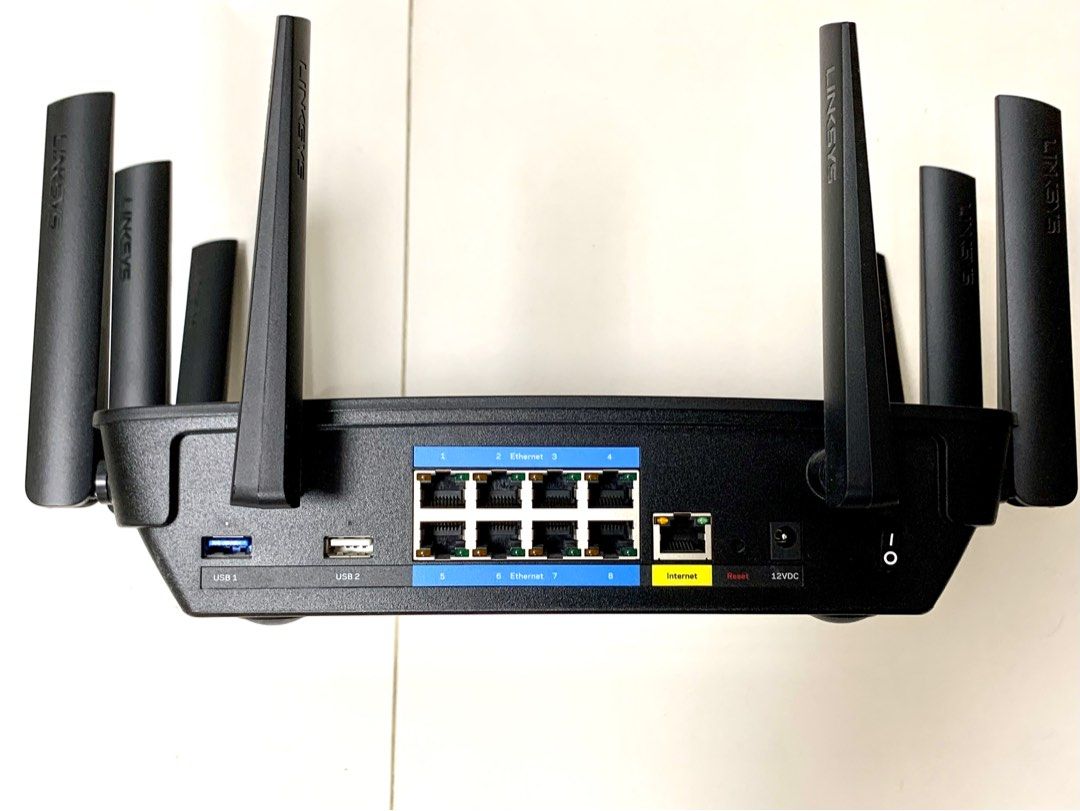 Linksys EA9500 Max-Stream AC5400 MU-MIMO Gigabit WiFi 路由器, 電腦＆科技, 電腦周邊及 ...