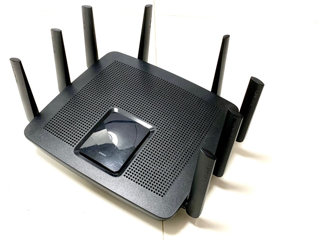 Linksys EA9500 Max-Stream AC5400 MU-MIMO Gigabit WiFi 路由器, 電腦＆科技, 電腦周邊及 ...