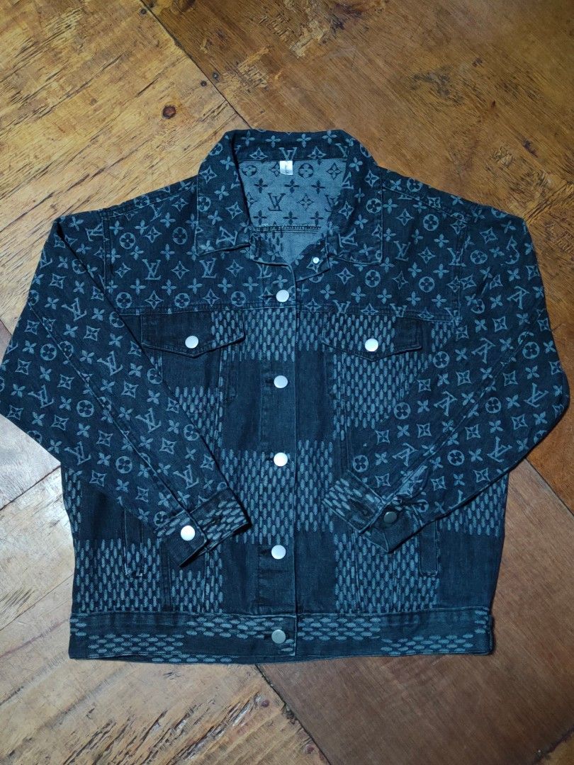 LOUIS VUITTON DENIM JACKET, Luxury, Apparel on Carousell