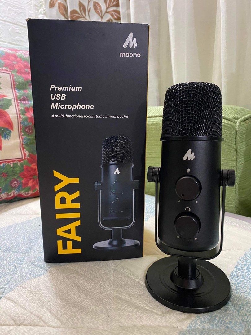 Maono microphone, Audio, Microphones on Carousell