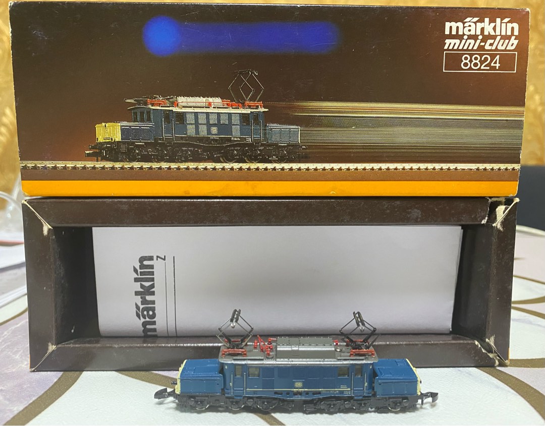 Marklin 8824 Z比例德國鱷魚火車, 興趣及遊戲, 玩具 & 遊戲類 - Carousell