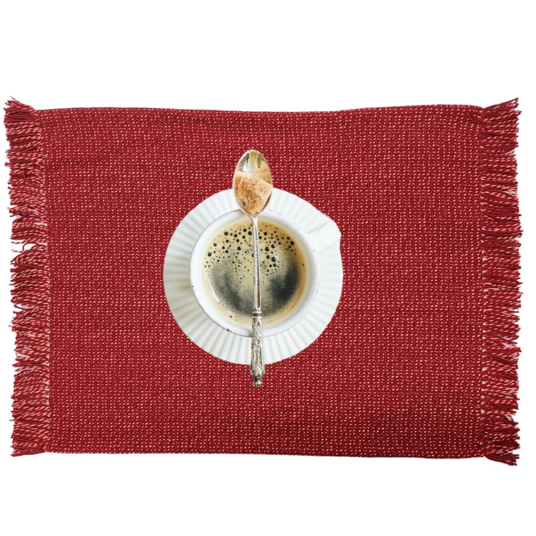 Maroon table linen, Furniture & Home Living, Kitchenware & Tableware ...