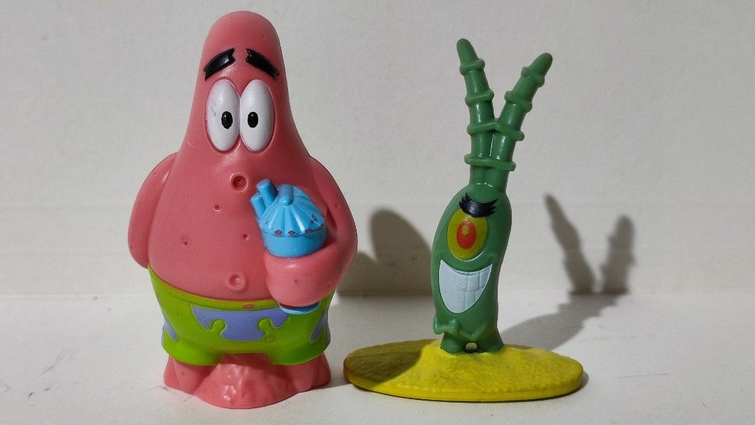 Mcdo SPONGEBOB & FRIENDS Hardtoys, Hobbies & Toys, Toys & Games on ...