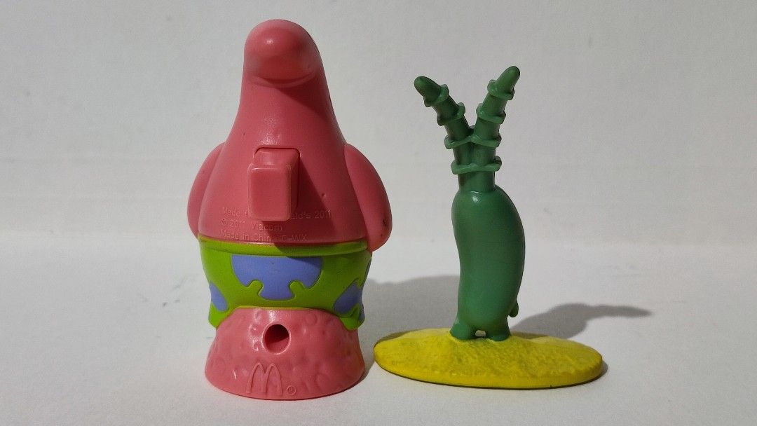 Mcdo SPONGEBOB & FRIENDS Hardtoys, Hobbies & Toys, Toys & Games on ...