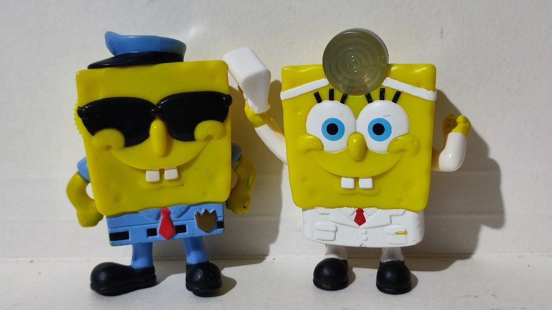 Mcdo SPONGEBOB & FRIENDS Hardtoys, Hobbies & Toys, Toys & Games on ...