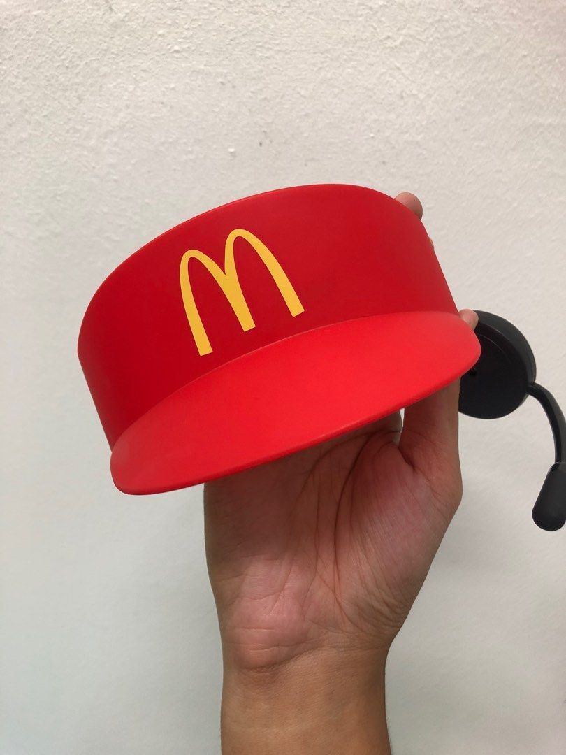 Mcdonalds crew visor and microphone, Hobbies & Toys, Toys & Games on ...