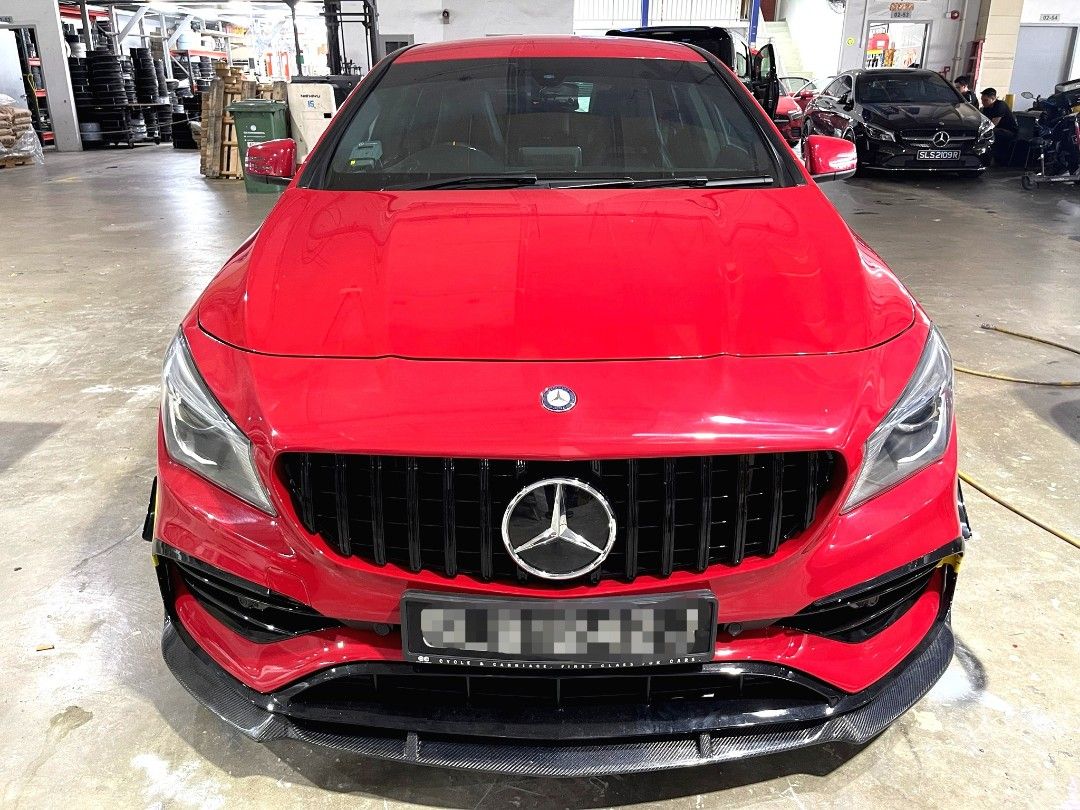 Mercedes Benz CLA Class C117 W117 X117 CLA45 Bodykit Conversion for CLA180 CLA200 CLA250 Pre ...