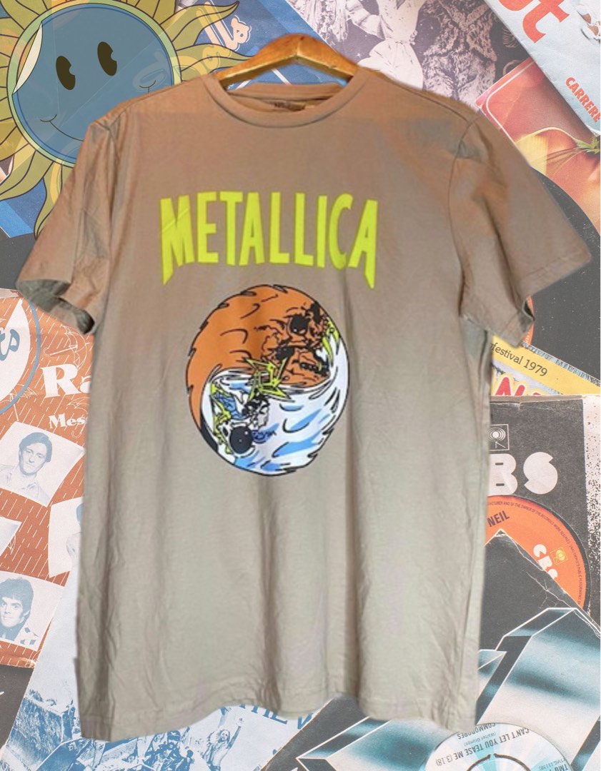 METALLICA h&m, Men's Fashion, Tops & Sets, Tshirts & Polo Shirts on ...
