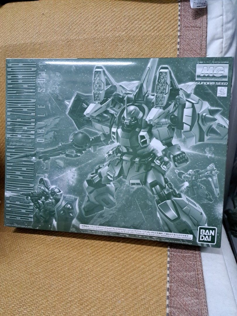 Mg Blaze Zaku Phantom Warrior Bandai高達模型 Seed Destiny 渣古 興趣及遊戲 玩具 And 遊戲類 Carousell