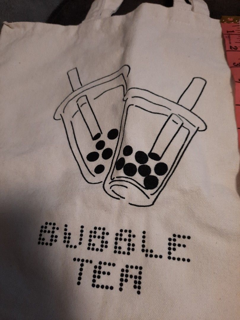 Milk tea catcha tote bag, Women's Fashion, Bags & Wallets, Tote Bags on ...